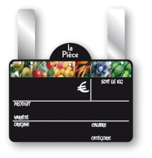 Étiquette fruits et légumes « Fraîcheur » - BEQUET MANUFACTURE