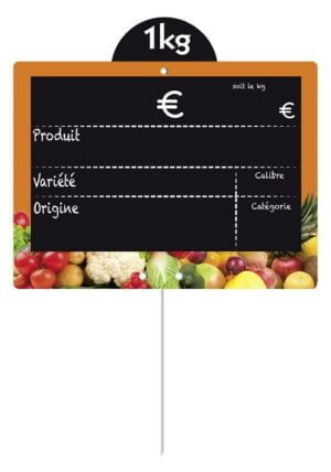 Etiquettes fruits et légumes VOCC «Vitamine» - BEQUET MANUFACTURE