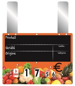 Etiquettes fruits et légumes VOCC «Vitamine» - BEQUET MANUFACTURE